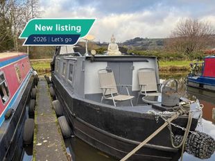 Hesford Marine 36 Cruiser Stern Narrowboats for sale UK, used Hesford ...