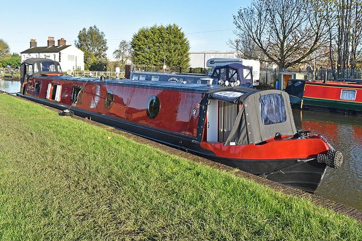 Elton Moss Boatbuilders 58 Cruiser Stern for sale UK, Elton Moss ...