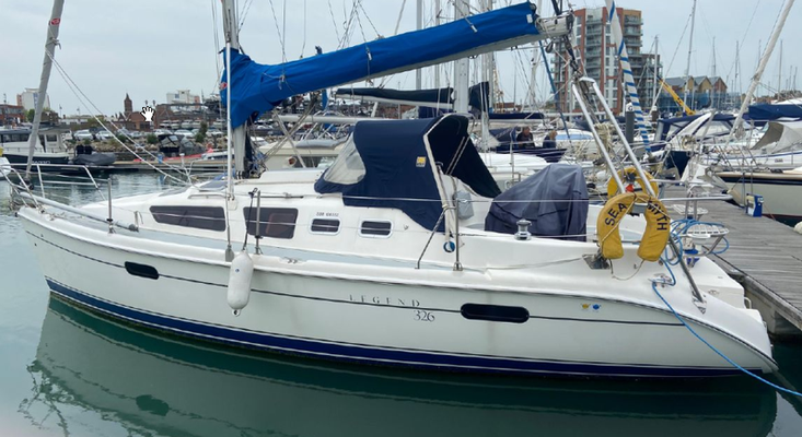 Hunter Marine Legend 326 for sale UK, Hunter Marine boats for sale ...