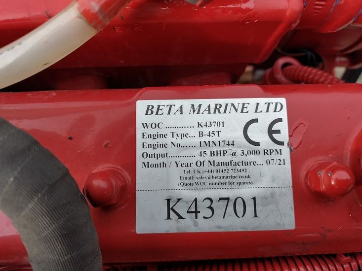 Beta Marine 45hp for sale UK, Beta Marine boats for sale, Beta Marine ...